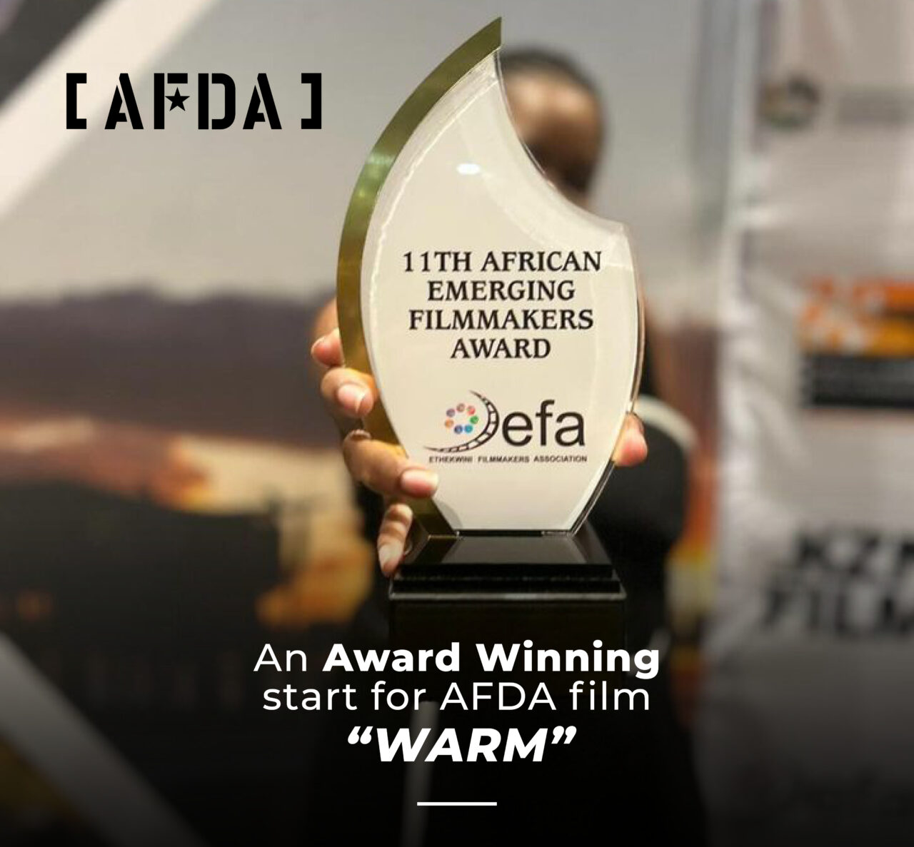 An award winning start for AFDA film “Warm” - AFDA: The No. 1 School ...